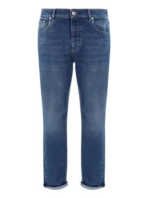 Brunello Cucinelli Straight Jeans - Blue