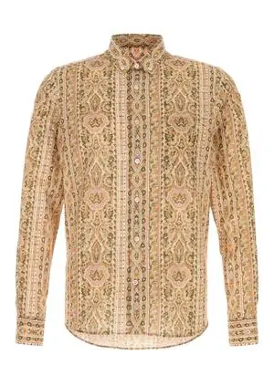 VALENTINO Valentino Garavani Men Printed Cotto Shirt