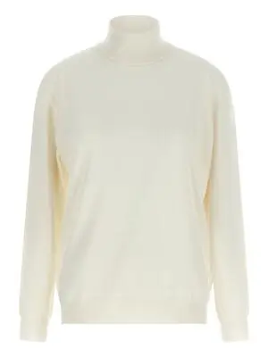 Brunello Cucinelli Monile' Sweater - White