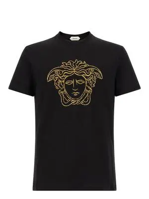 Versace Medusa' T-shirt - Black