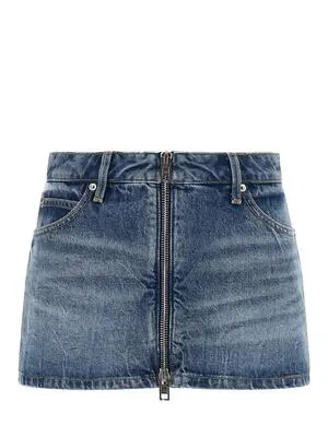 Alexander Wang Hybrid Denim Skort - Blue