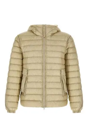 C.P. COMPANY Goggle Down Jacket - Cream