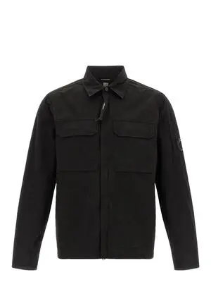 C.P. COMPANY Lens' Overshirt - Black