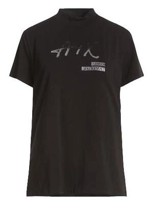Armani Exchange T-shirt Size Cotton, Elastane - Black