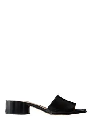 MAISON MARGIELA Tabi Leather Sandals - Black