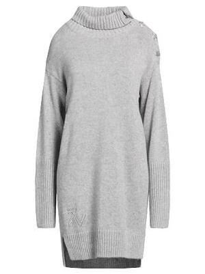 Zadig&Voltaire Mini Dress Size Cashmere, Polyester - Grey