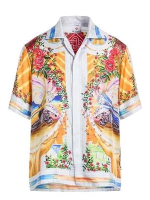 Casablanca Shirt Size Silk - Light Grey