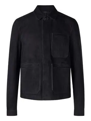 TOM FORD Suede Field Jacket - Black
