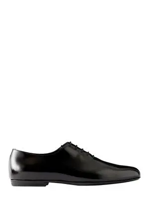 Dries Van Noten Leather Derby Shoes - Black