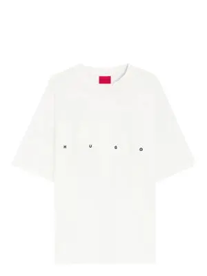 Hugo Graphic-print Logo-print T-shirt - White