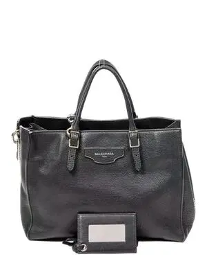 BALENCIAGA Papier A4 Zip Around Tote Bag