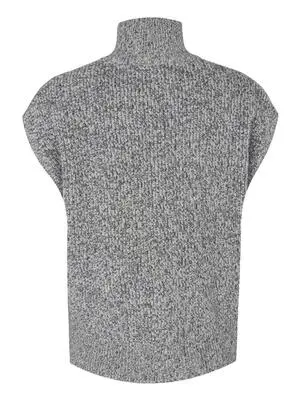 IZAAK AZANEI High-neck Zip-up Sweater