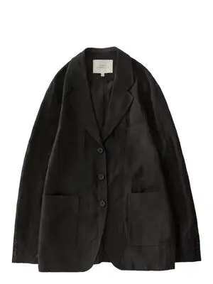Studio Nicholson Elkin Notch-lapel Jacket - Brown