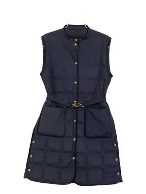 Moncler Cygnette Quilted Gilet Blue
