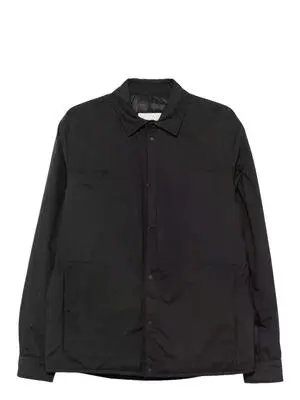 Moncler Revoline Logo Patch Shirt Jacket - Black