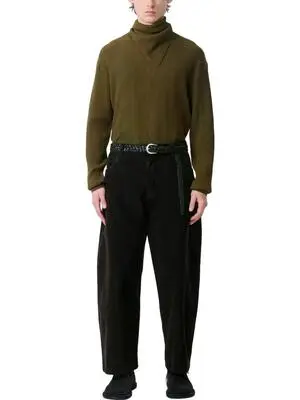 Studio Nicholson Arda Ribbed-knit Sweater - Green