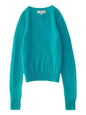 Studio Nicholson Eyla Ribbed Trim Sweater - Blue