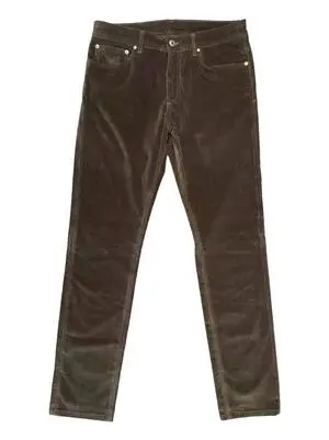 Luciano Barbera Straight-leg Corduroy Trousers - Brown