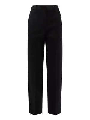ALYSI Cigarette Trousers - Black