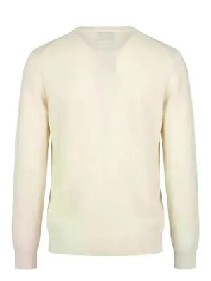 DRUMOHR Crew Neck Wool Sweater - Neutrals