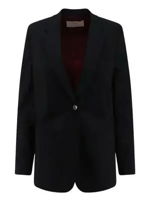ALYSI Single-breasted Blazer - Black