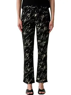 Joseph Ribkoff Marble-print Jeans - Black