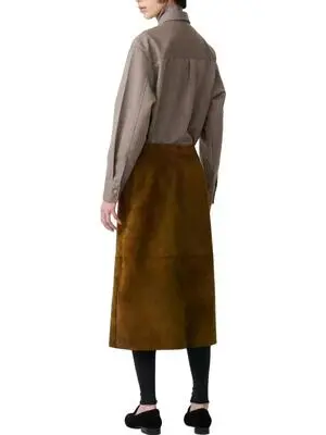 Studio Nicholson Rouen Box-pleat Shirt - Brown