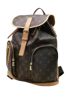LOUIS VUITTON Monogram Canvas Backpack - Brown
