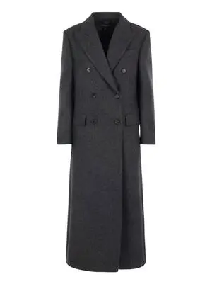 Ter Et Bantine Double-breasted Coat - Grey