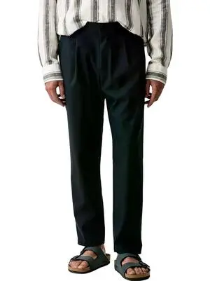 JOOP! Pleated Elasticated-waistband Trousers - Blue