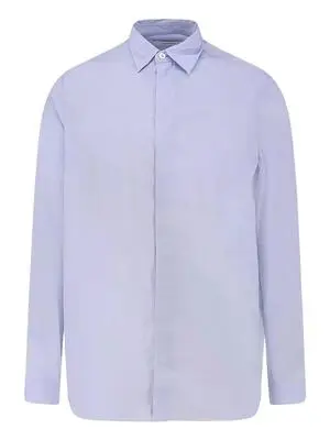 LARDINI Long-sleeves Shirt - Blue