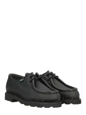 Paraboot Michael Leather Derby Shoes - Black