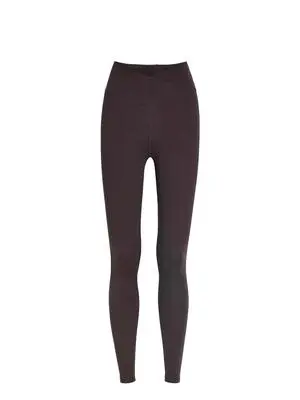 TALA Wrap-waist Leggings - Brown