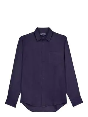 Vilebrequin Chest-pocket Button-up Shirt - Blue