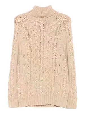 Brunello Cucinelli Cable-knit Roll-neck Sweater - Neutrals