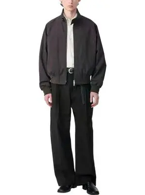 Studio Nicholson Studio Nicholson Over Wool-Cotton Twill Jacket Brown
