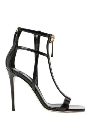 ELISABETTA FRANCHI Elisabetta Franchi Zip-Detail Cage Sandals