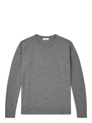 Dries Van Noten Cashmere Crew Neck Sweater - Gray