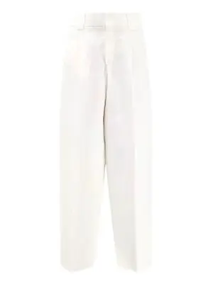 Closed Ivory Wide Leg Trousers - Neutrals