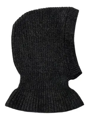 LEMAIRE Balaclava In Alpaca And Yak Wool Blend - Grey