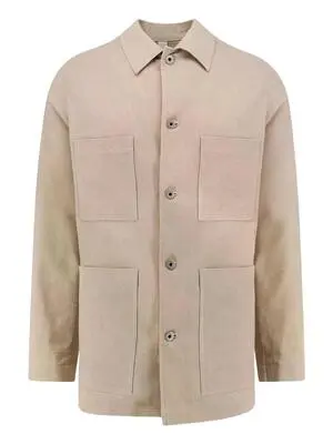 HEVO Castelluccio Four-pocket Shirt Jacket - Neutrals