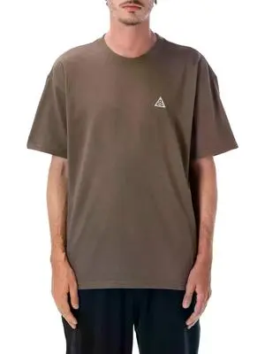 Nike Logo-print T-shirt - Brown