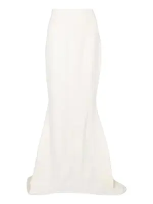 SAFIYAA Safiyaa Ivory Mermaid Silhouette Floor Length Skirt