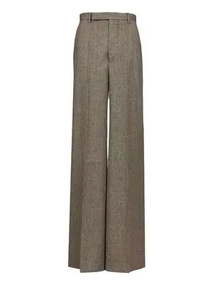 Rick Owens Tailored Wide-leg Trousers - Brown