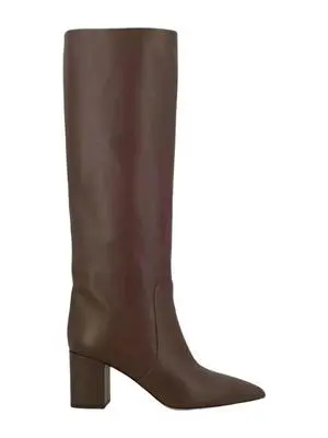 Paris Texas Anja Pointed-toe Leather Boots - Brown