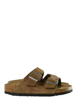 BIRKENSTOCK Arizona Buckle-fastening Sandals - Brown