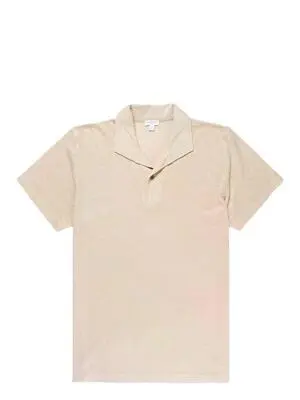 Sunspel Short-sleeve Polo Shirt - Neutrals