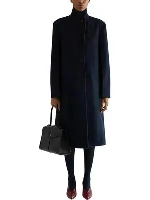 JIL SANDER Long-sleeves Coat - Blue