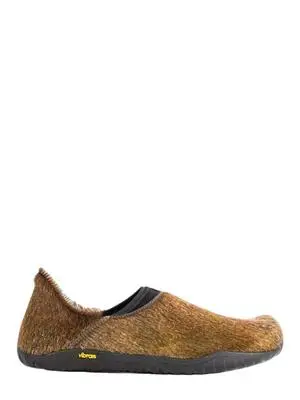 DEMON Dalmara Gaiter Fur Sneakers - Brown