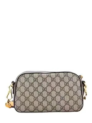 Gucci Neo Vintage Camera Messenger Bag Gg Coated Canvas Crossbody Bag Brown